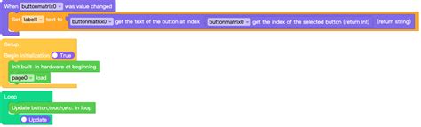 M5buttonmatrix — Uiflow2 Programming Guide Master Documentation