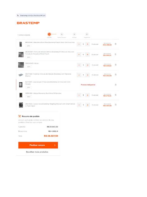 Lista De Eletro Brastemp Pdf
