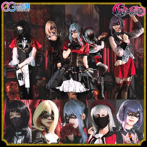 Cg动漫 Bang Dream Ave Mujica 祥子 海铃 初华 若麦 睦cos服装女