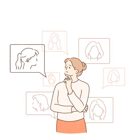 뷰티 패션과 첨단 기술 개념 아름다움 패션 앱 Png 일러스트 및 벡터 에 대한 무료 다운로드 Pngtree