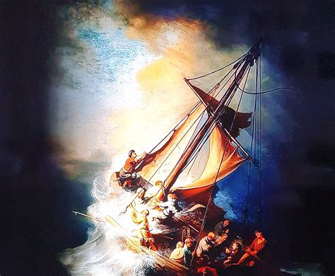 [남순자]물오리의 블로그입니다 폭풍속 예수님과 제자들 렘브란트