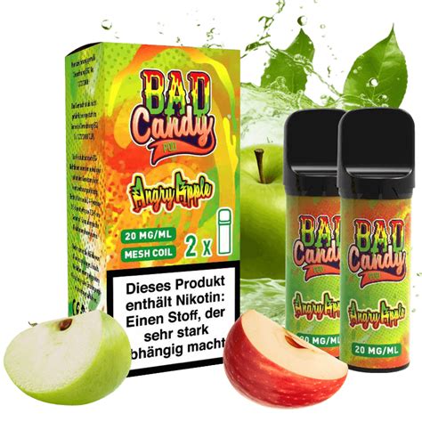 Bad Candy Pod2go Angry Apple Pod 2er Pack Bad Candy