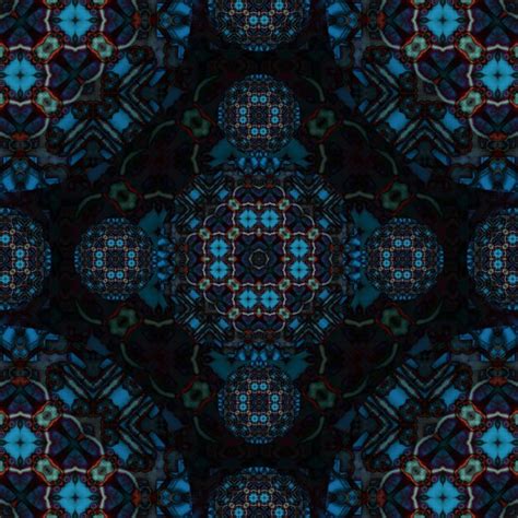 Premium Photo Seamless Abstract Symmetrical Pattern