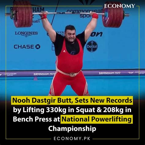 Economy Pk On Linkedin Commonwealth Games Gold Medalist Nooh Dastgir