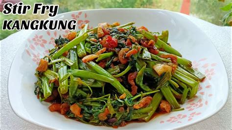 Delicious Chinese Stir Fry Kangkung Recipe কলমি শাক রেসিপি Water
