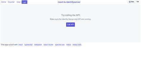 Identity Server React Codesandbox