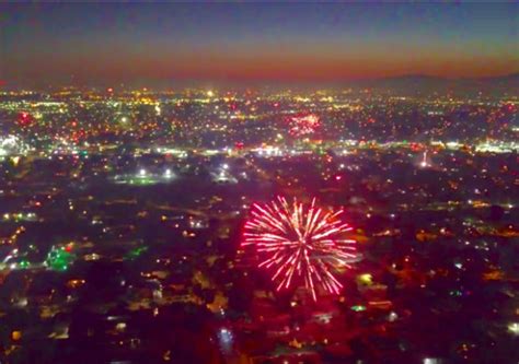 Illegal Fireworks Light Up Los Angeles July 4th Sky
