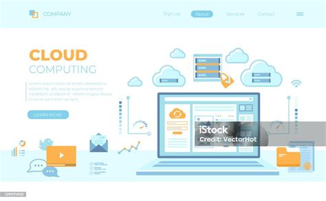 클라우드 컴퓨팅 및 웹 서비스 기술 데이터 스토리지 호스팅 연결 랩톱 화면 서버에 로그인 페이지와 암호 웹 배너 방문 페이지 웹 템플릿에 사용할 수 있습니다 It 지원에