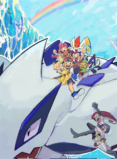 Pikachu Ash Ketchum Eevee Jessie James And 7 More Pokemon And 2