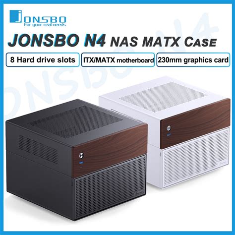 Jonsbo N4 Nas Mini Case Itx M Atx Motherboard Sfx Power 6 Large And 2