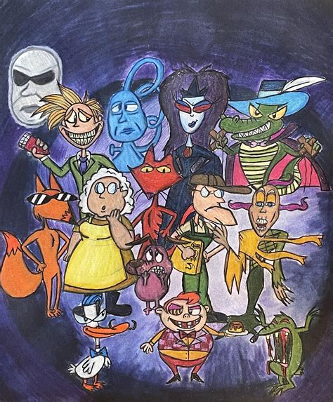 Courage The Cowardly Dog Characters The Mask Courage The Cowardly Dog
