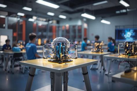 Premium Ai Image The Power Of Quantum Computing In Futuristic Stem