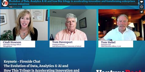 Trilogy Of Data Analytics Ai Is Accelerating Innovation Across