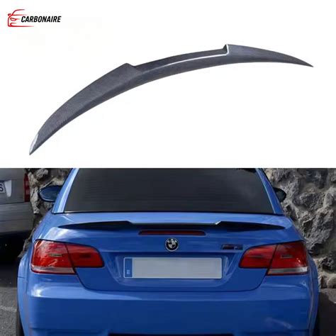 Bmw E90 E92 E93 Spoiler Trunk Wing Carbon Fiber Rear M4 Style 2004