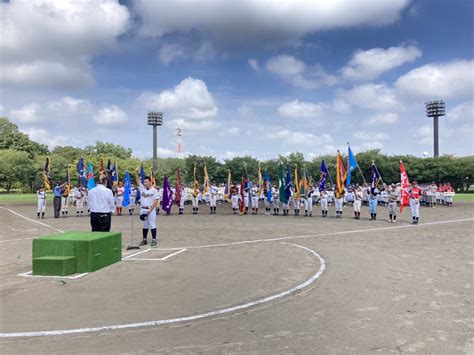 第22回選手権大会開幕開会式で参加28チームが元気に行進 NSBL練馬区学童野球連盟