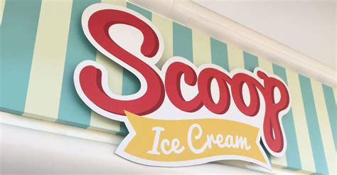 Ice Cream Scoops With Logo At Mary Stephens Blog