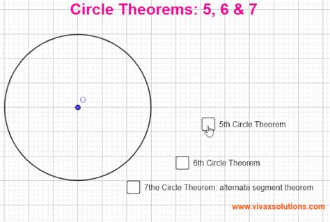 Circle Theorems 5 6 7 For GCSE IGCSE And GCE OL Vivax Solutions Blog