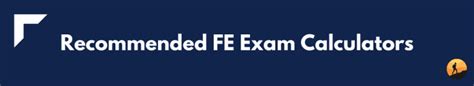 Fe Exam Calculator Whats The Best To Use Conquer Your Exam