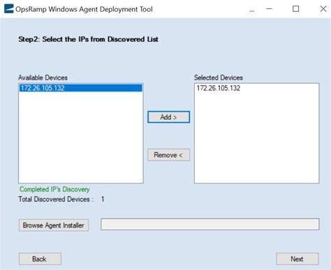 Install Agent Using Deployment Tool Opsramp Documentation
