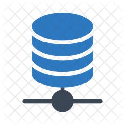 Database Connection Icon Download In Flat Style