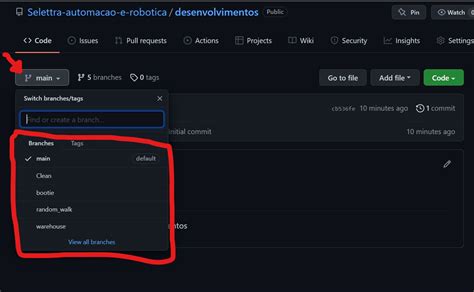GitHub Selettra automacao e robotica desenvolvimentos Aqui ficarão descritos os desenvolvimentos