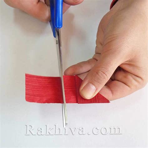 Сърце от панделка хартия Идея за подарък от нищо нещо как се прави