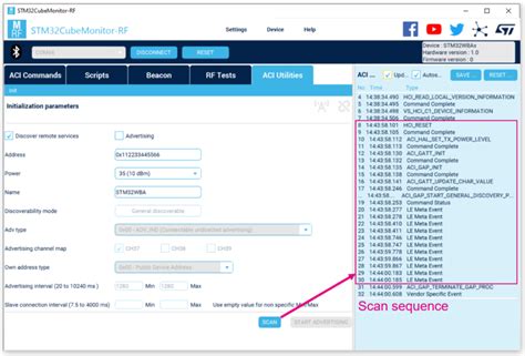 STM WBA Bluetooth LE Transparent Mode Stm Mcu