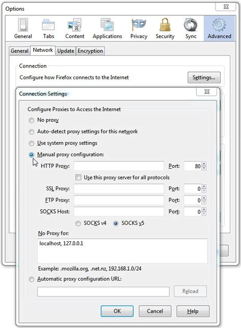 Firefox Detailed Proxy Setup Instructions Containing Step By Step Configuration Screenshots
