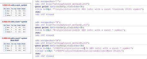 Solved Ods Rtf Reporting Sas Support Communities