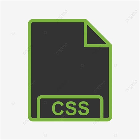 Gambar Ikon Css Css File Format Format File Png Dan Vektor Dengan