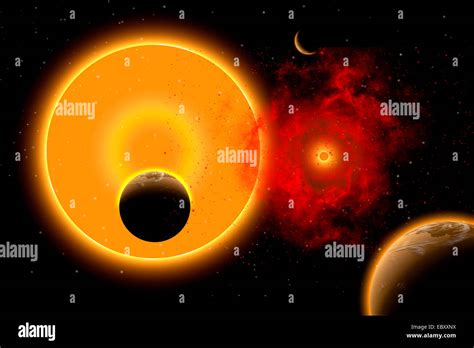 Binary Star System Hi Res Stock Photography And Images Alamy