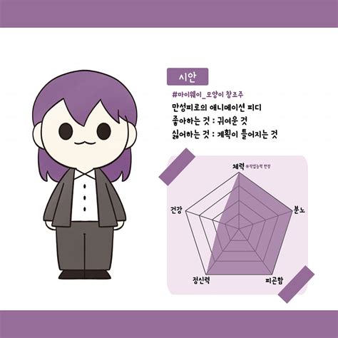 모양 스튜디오 매일 모양이 웹툰 캐릭터 시안이 소개입니다 일상툰 생활툰 직장인툰 페북툰
