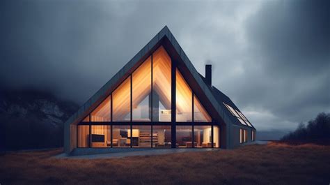 Premium Ai Image Creative Structure Future Architechture Strict Contours Mixed With Wraparound