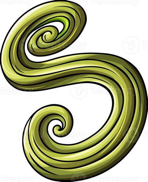 Cartoon Decorative Curl 38042148 Png