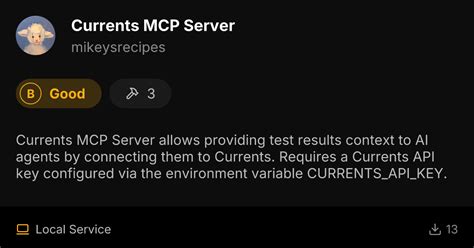 Currents Mcp Server Mcp Servers · Lobehub
