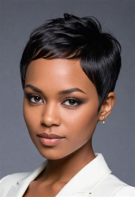 25 Best Pixie Short Black Hairstyles 2024 Lovelyish