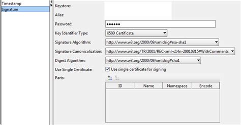 Soap WS Security From SoapUI To WCF Binding Configuration Stack