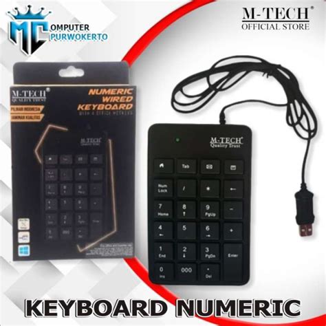 Jual Keyboard Numeric M Tech Usb Wired Di Seller Velvet Store