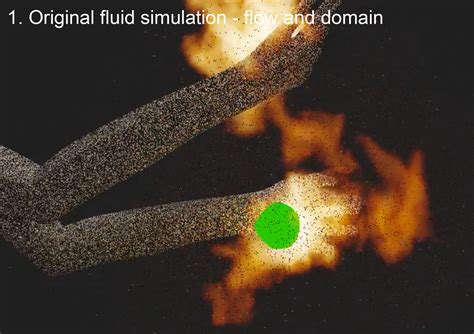 Blender Particle Simulation As Flow Object Source Of Fluid Simulation