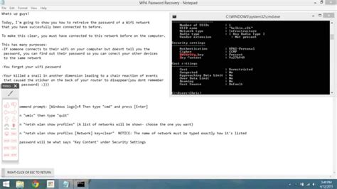 How To Hack Wifi Password Via Command Prompt Youtube