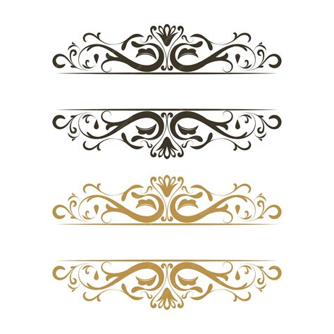 Premium Vector Luxury Set Of Vintage Wedding Invitation Card Text Box