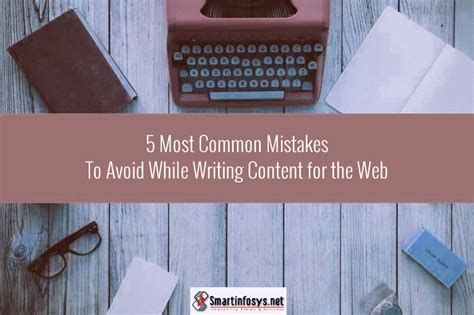 5 Most Common Mistakes To Avoid While Writing Content For The Web