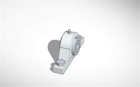 3d Design Pillow Bearing Block Tinkercad