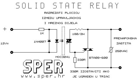 Solid State Relay Scheme