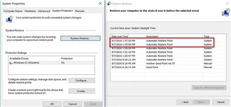 Create System Restore Point Shortcut In Windows 10 Page 10 Tutorials