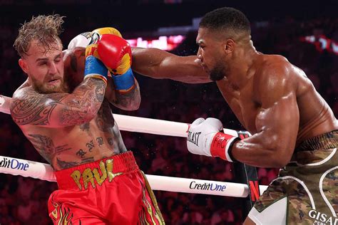 Jake Paul Loses To Anthony Joshua In Heavyweight Fight