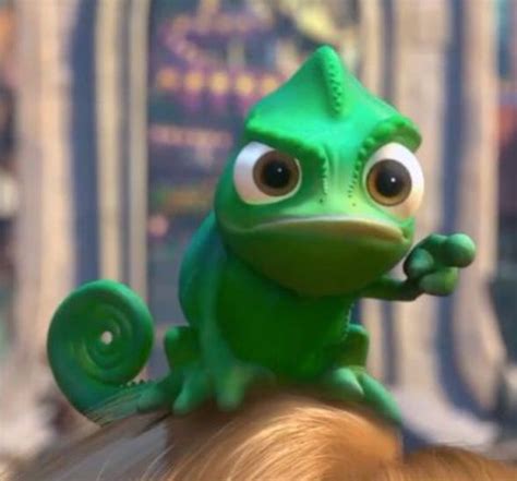 Pascal Kartun Disney Ilustrasi Karakter Lukisan Disney