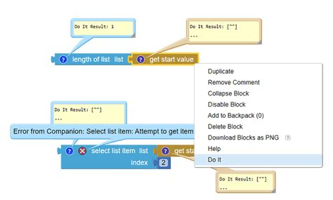 The Operation Length Of List Cannot Accept The Arguments Mit App Inventor Help Mit