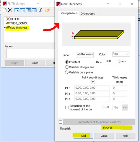 Incorrect Material Warning Appears Required Reinforcement Calculation For Concrete Slab Or