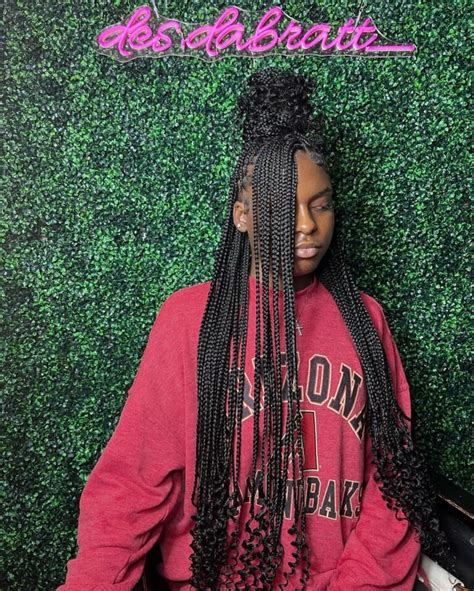 15 Ways To Style Knotless Braids Forever Braids